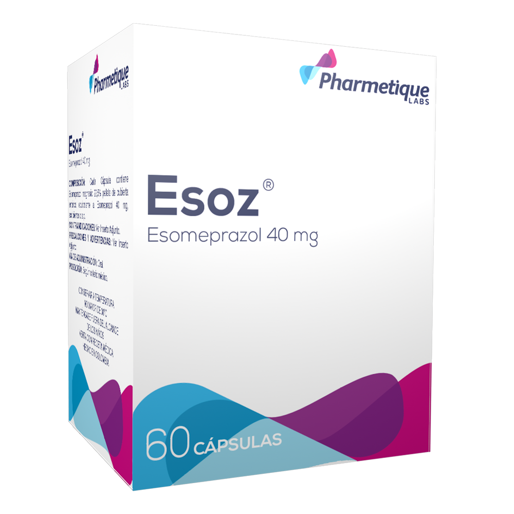 Esoz Cápsulas 40Mg Caja X 60