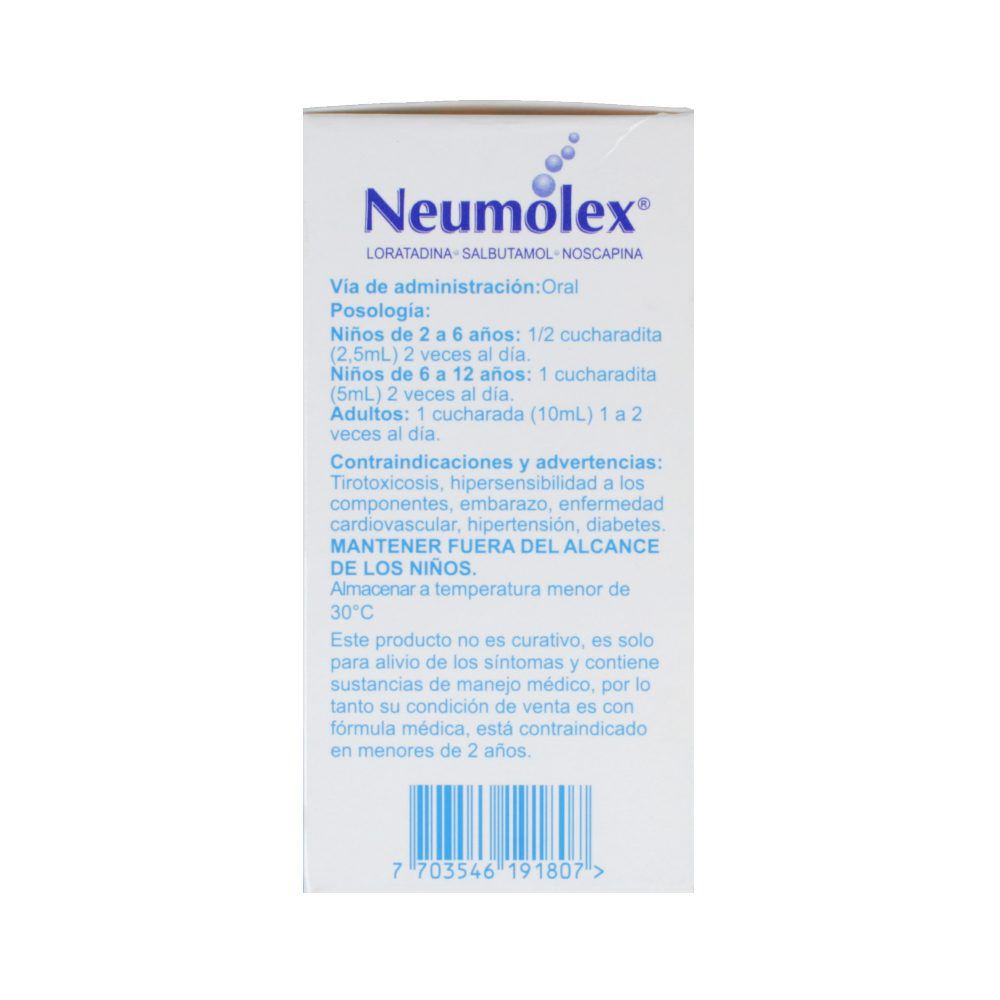 Neumolex Jarabe Frasco X 120 mL