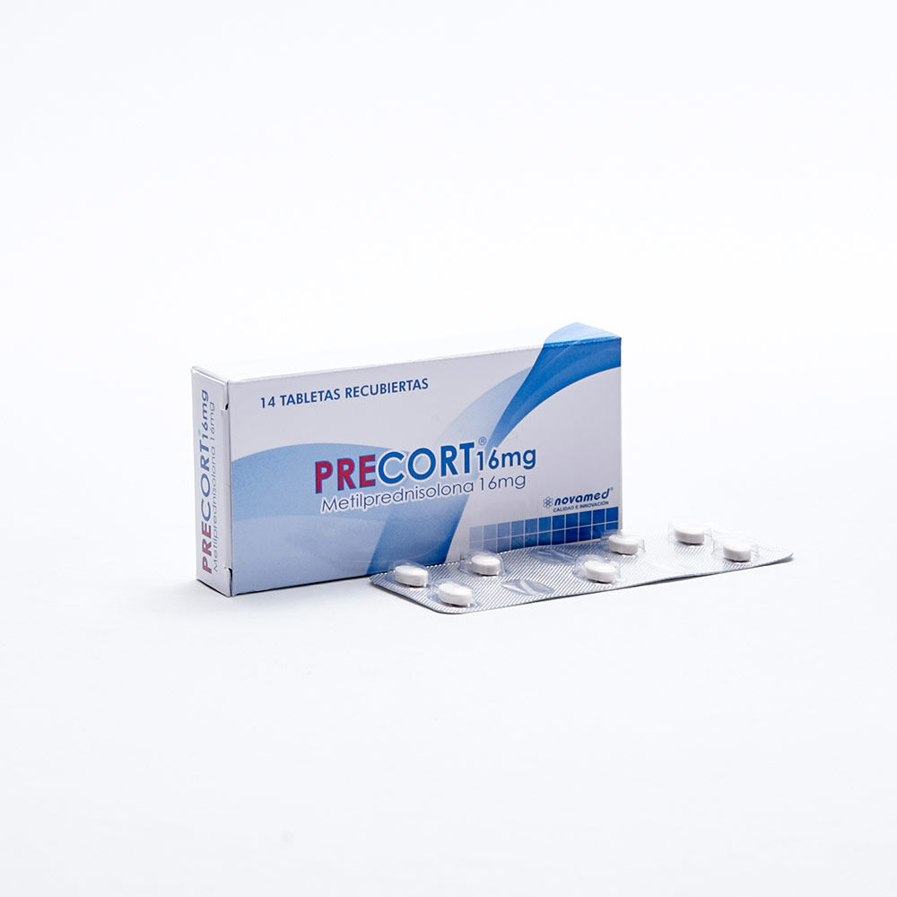 Precort Tabletas Recubiertas 16Mg Caja X 14