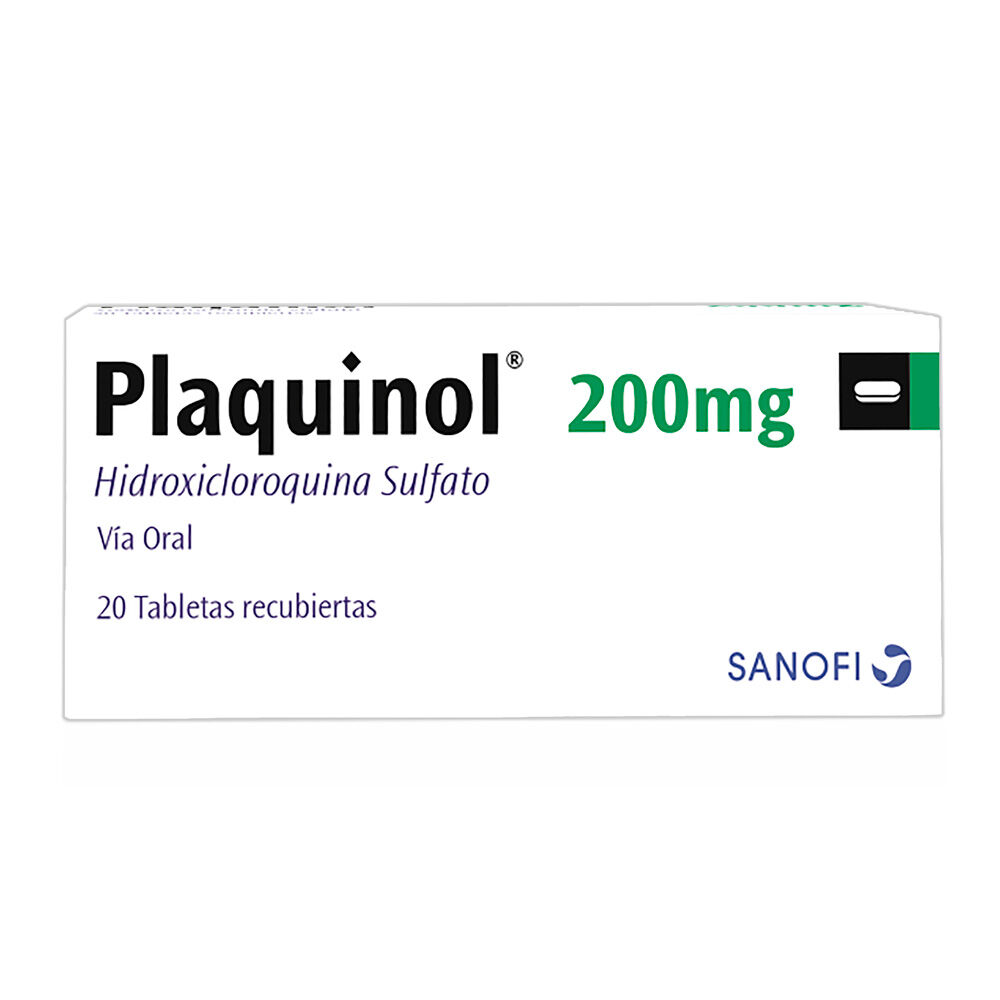 Plaquinol 200Mg Tabletas Recubiertas Caja X 20