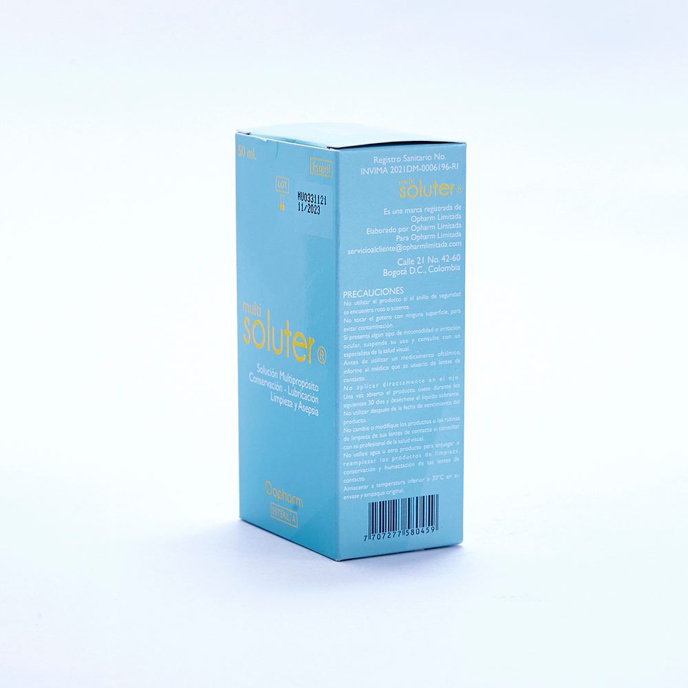 Multisoluter Solución para Lentes de Contacto
