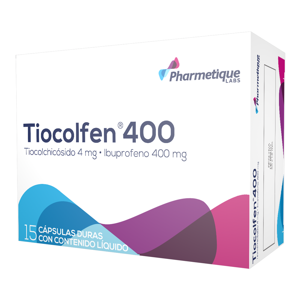 Tiocolfen (4+400)Mg Caja X 15 Cápsulas
