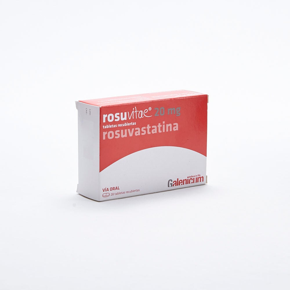 Rosuvitae 20mg Tableta Recubierta