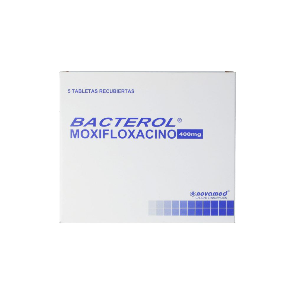 Bacterol 400Mg Caja X 5 Tabletas Recubiertas