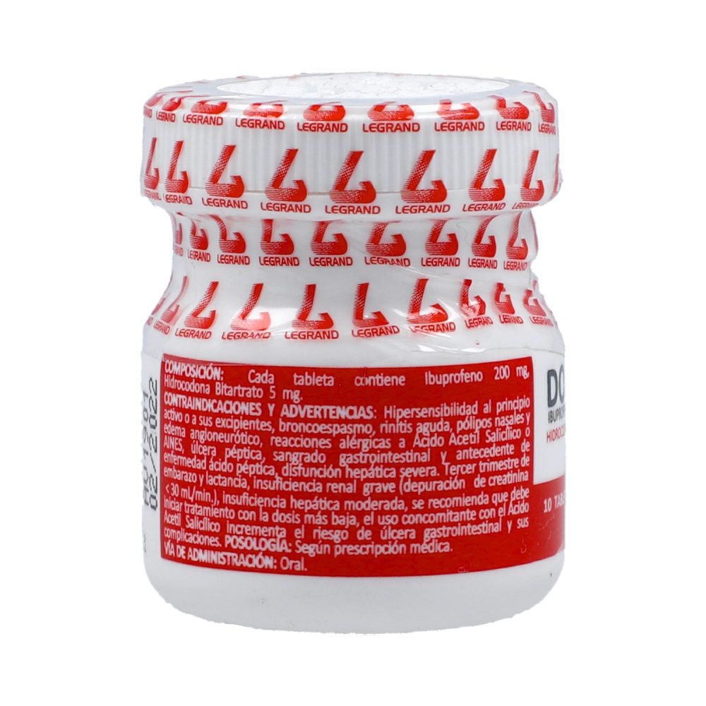 Dovir 200Mg+5Mg Tableta Frasco X 10