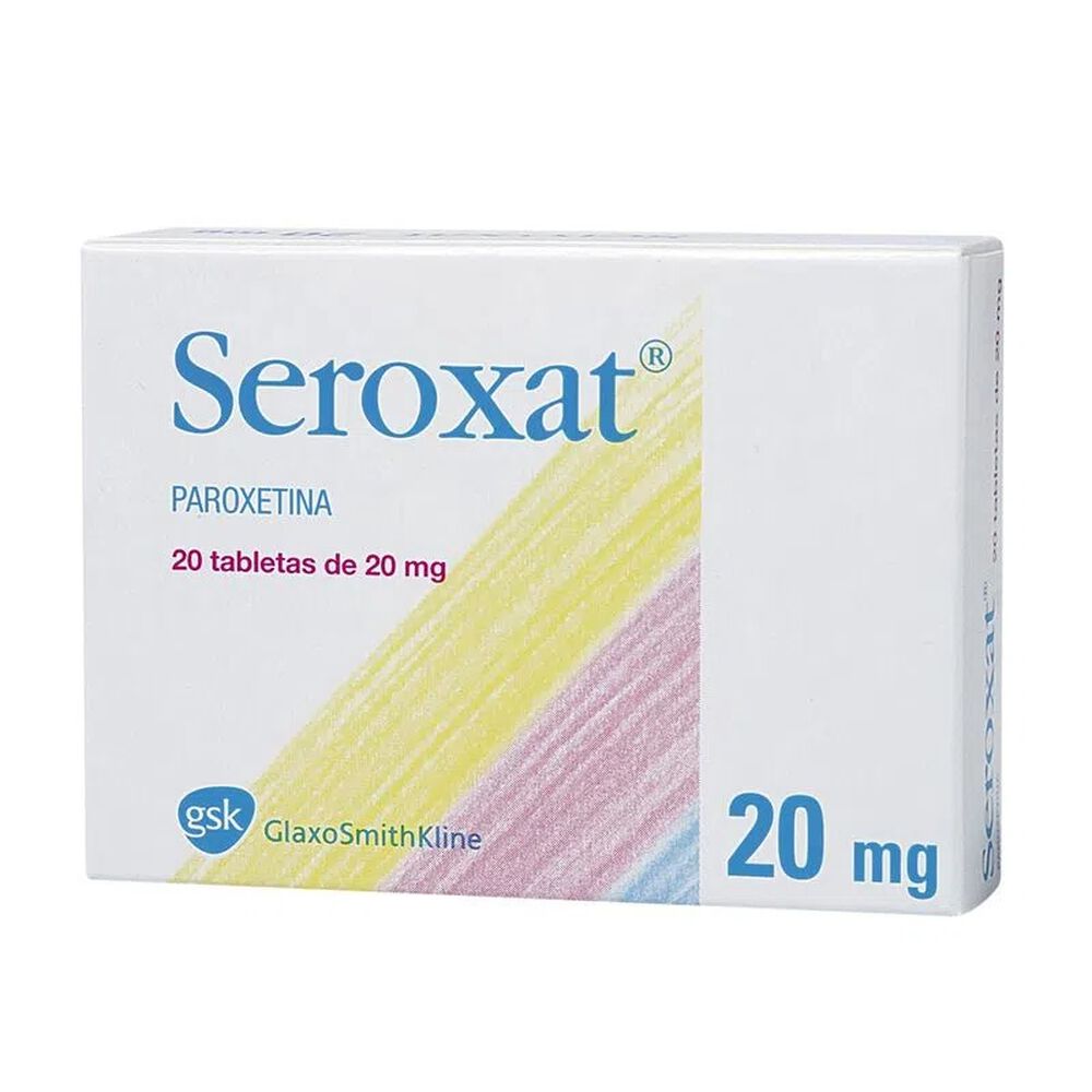 Seroxat 20Mg Caja X 20 Tabletas