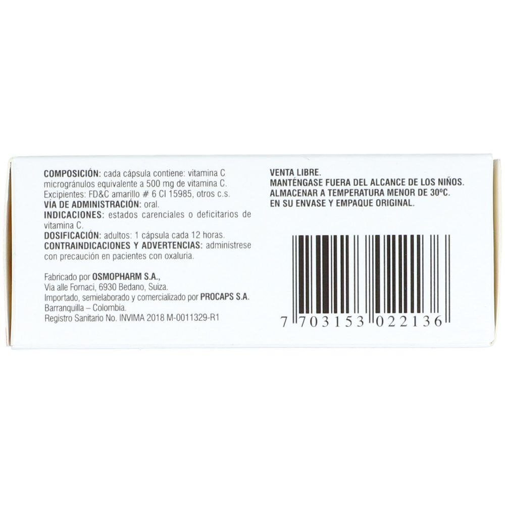 Lemovit C Capsula Blanda Caja X 30