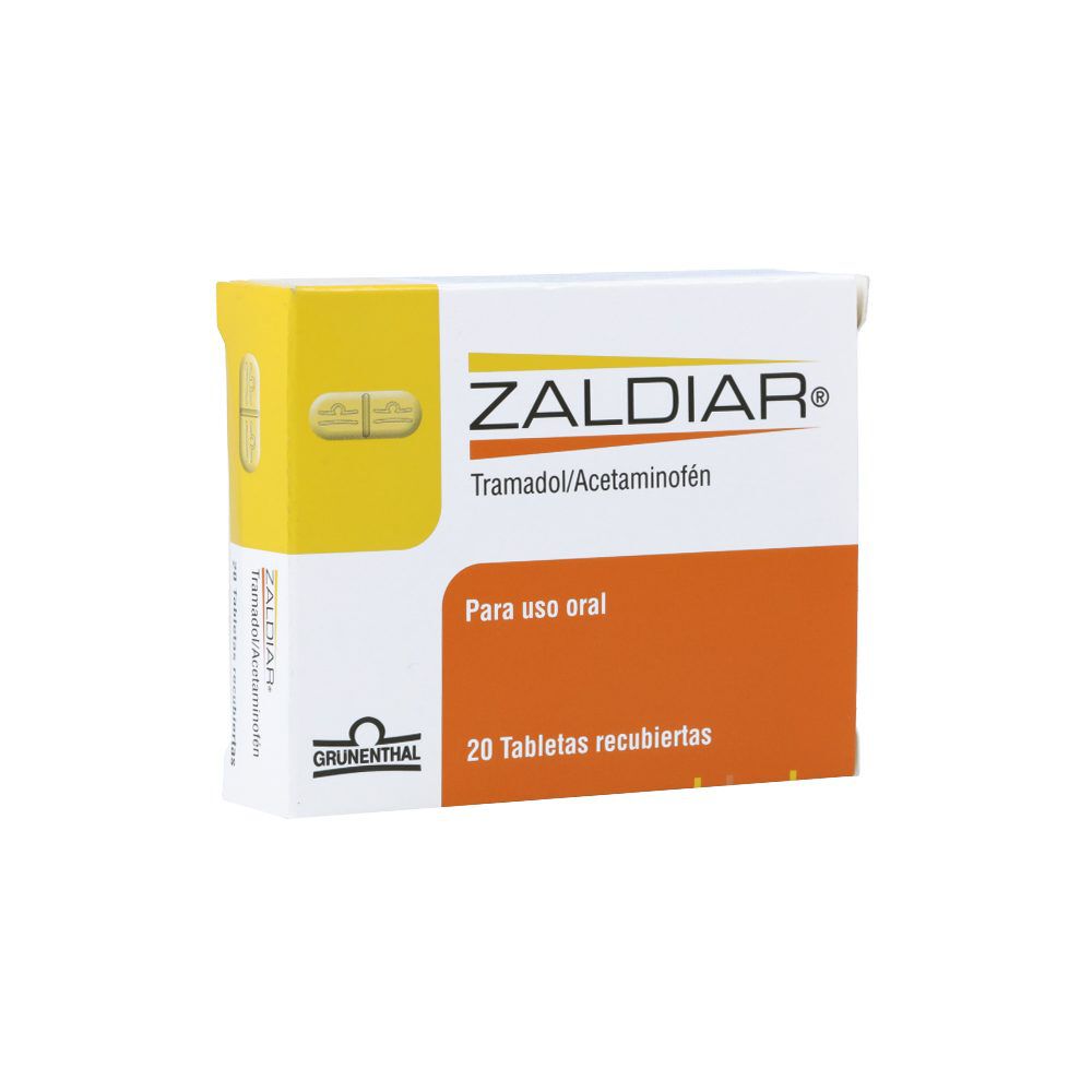 Zaldiar 325 / 37,5 mg - 20 Tabletas Recubiertas | Cruz Verde