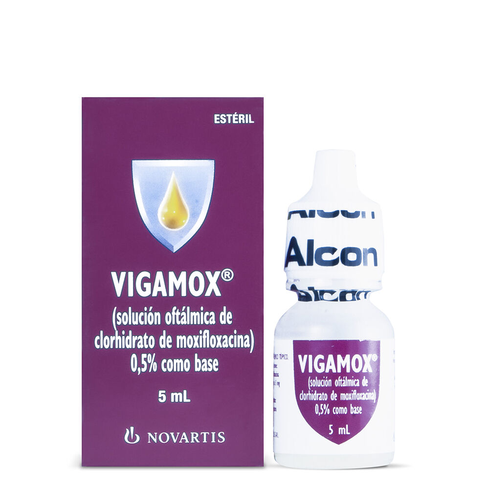 Vigamox Solución Oftálmica 0.5%