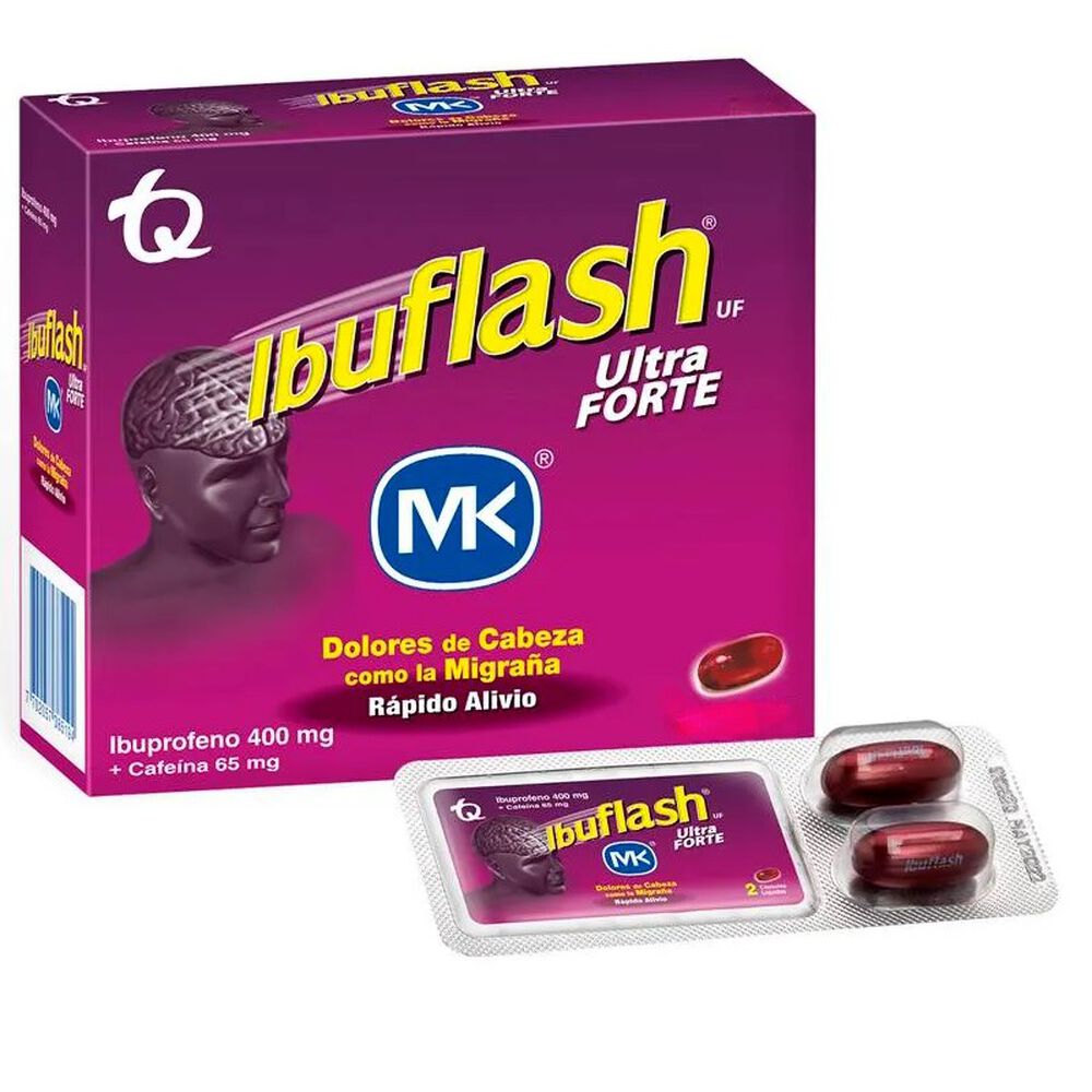 Ibuflash Ultra Forte Caja X 18 Cápsulas Blandas