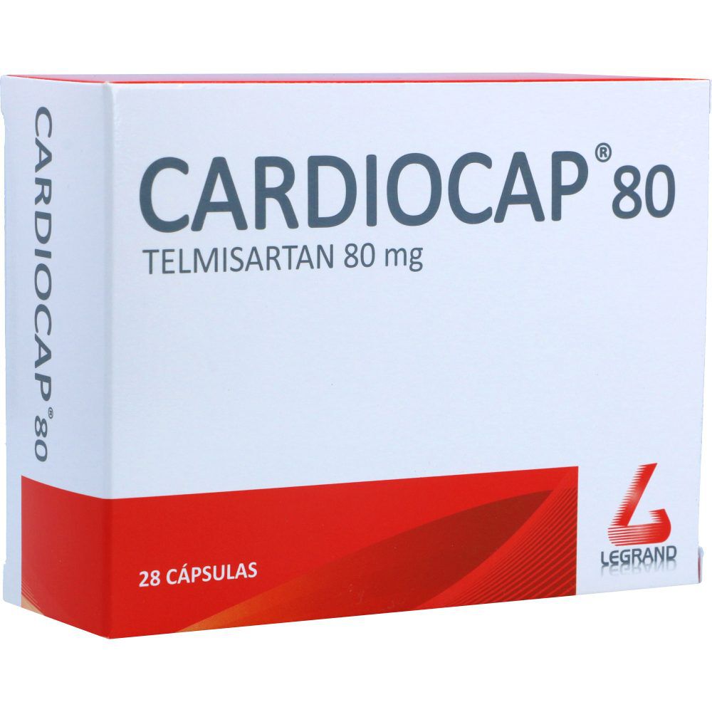 Cardiocap 80Mg Caja X 28 Cápsulas