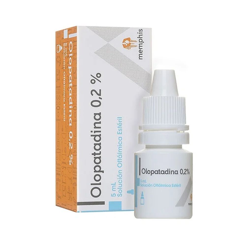 Olopatadina 2Mg/Ml(0.2%) Solucion Oftalmologica Frasco X 5Ml