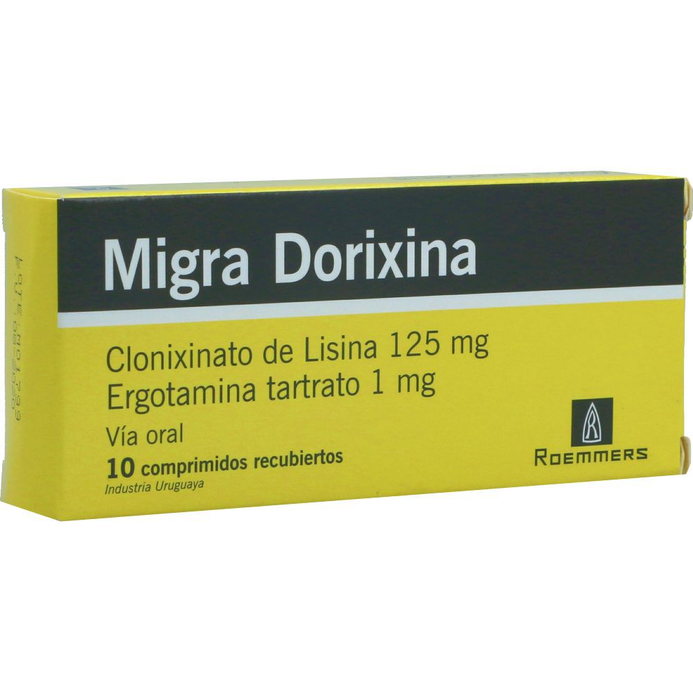 Migradorixina Caja X 10 Tabletas
