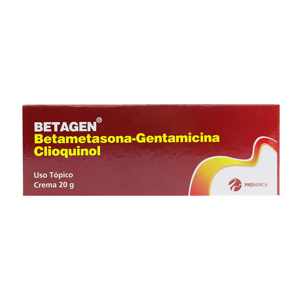 Betagen (0.05+3+0.1)% Crema Topica Tubo X 20 Gr
