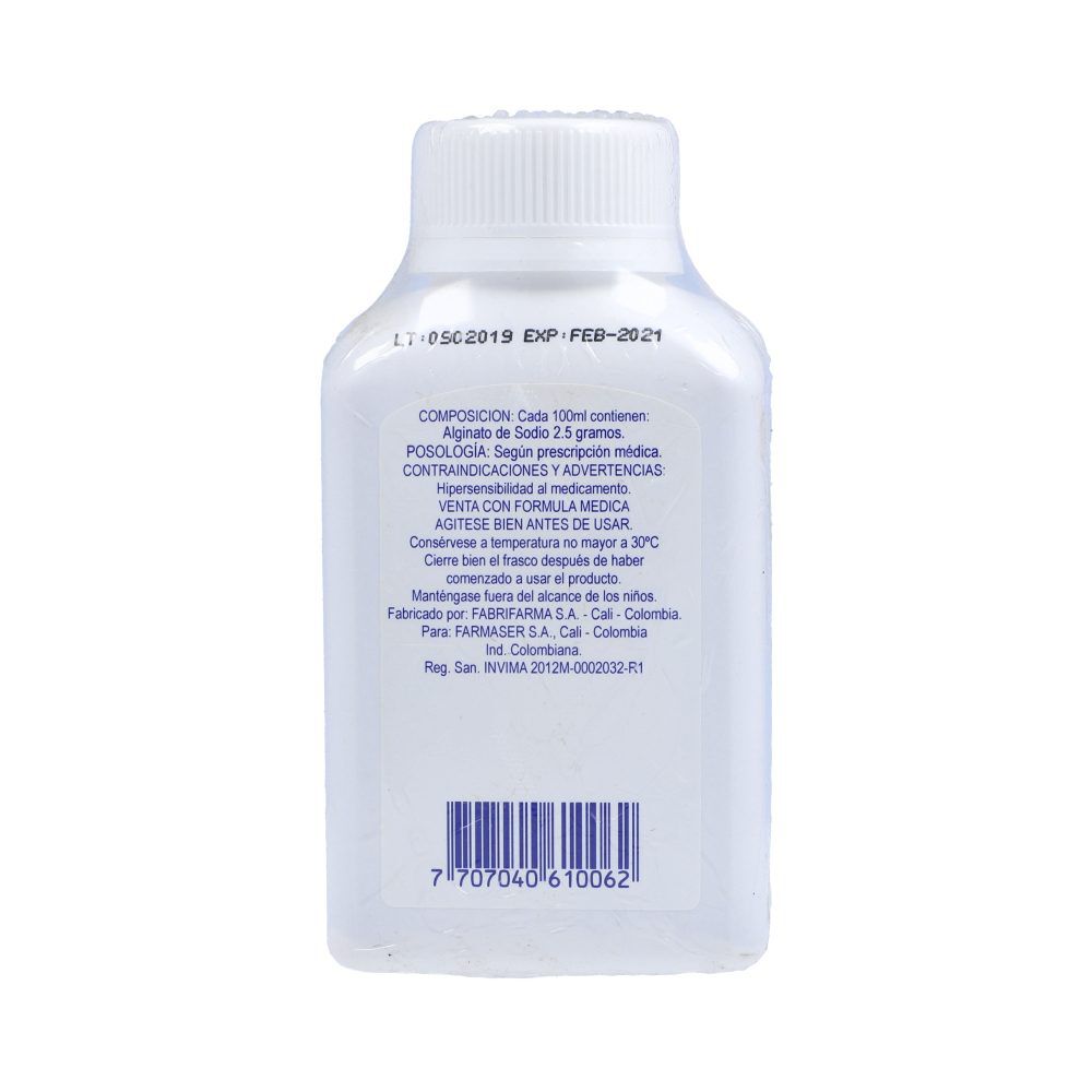 Reflufin 2,50% Susp Oral Frasco X 240mL
