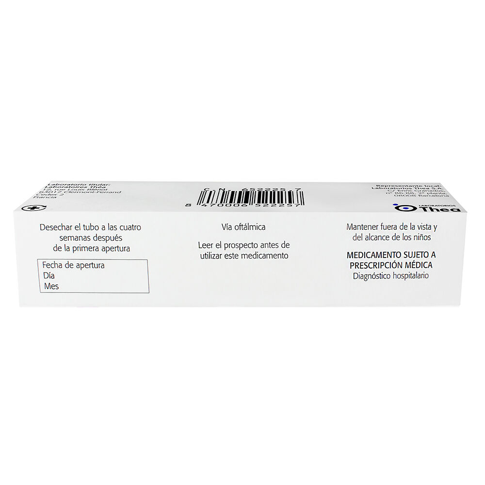 Virgan Gel Oftálmico 1,5 Mg Tubo X 5 Gr