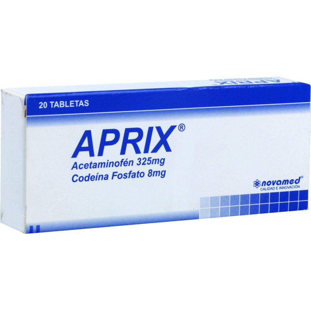 Aprix (325+8)Mg Caja X 20 Tabletas