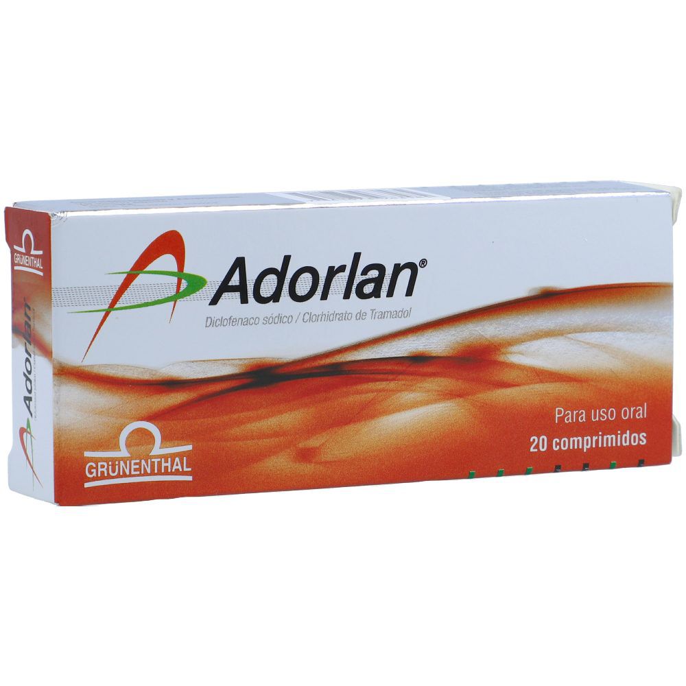 Adorlan Tabletas 25/25mg Caja de 20