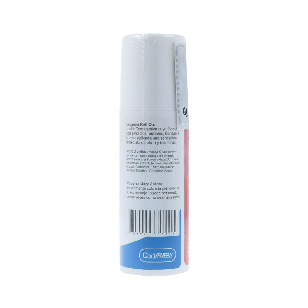 Brujesín Termoactivo Roll On Frasco X 80 mL