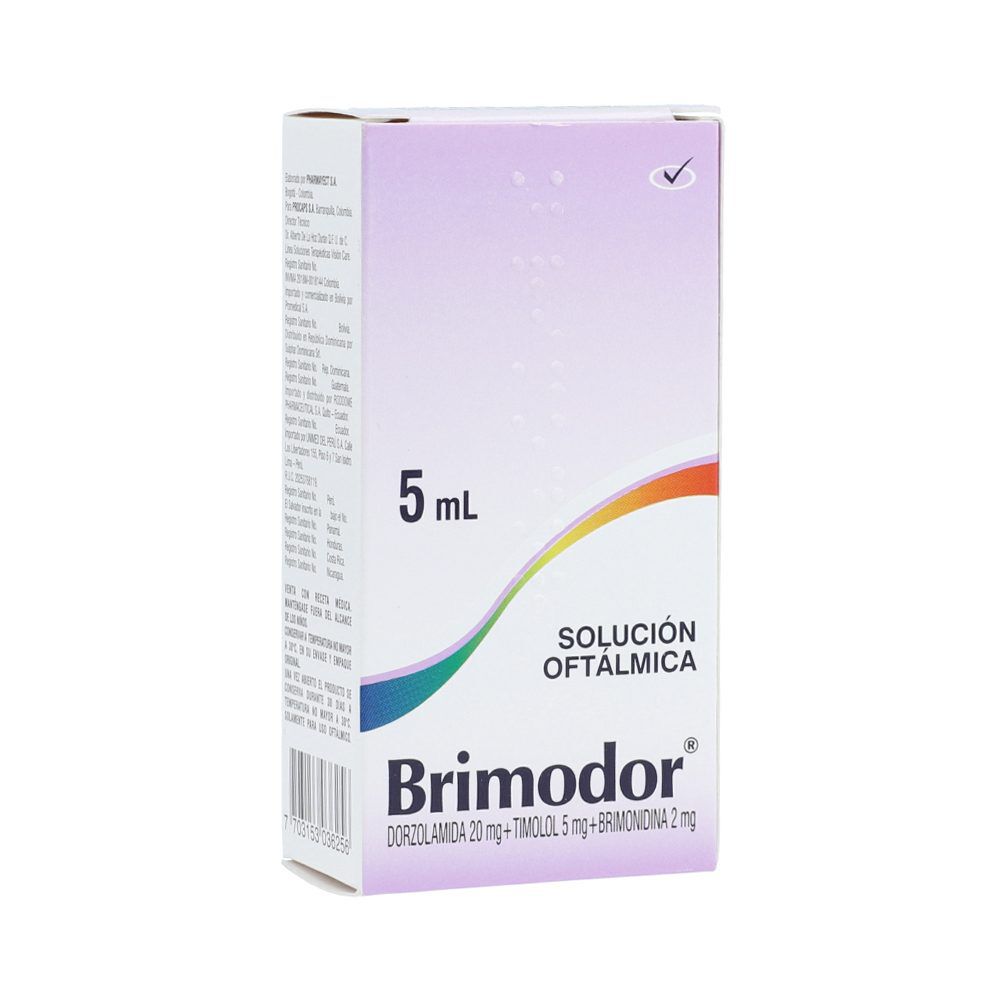 Brimodor Solución Oftálmica Frasco X 5ml