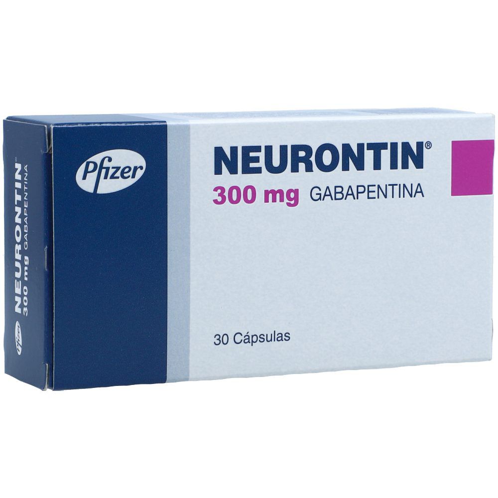 Neurontin Cápsulas 300Mg Caja X 30