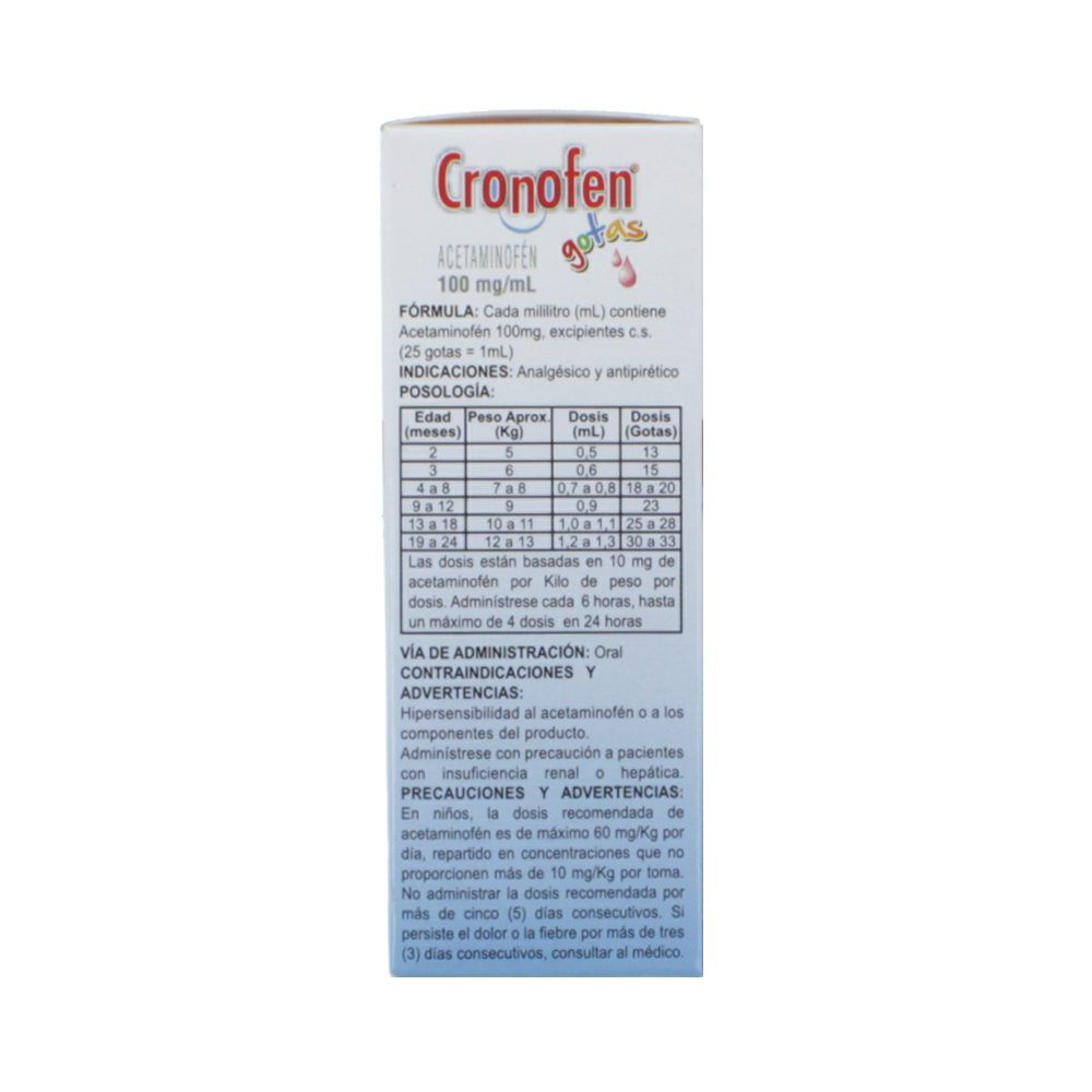 Cronofen Gotas Solución Oral Frasco X 30mL Cereza