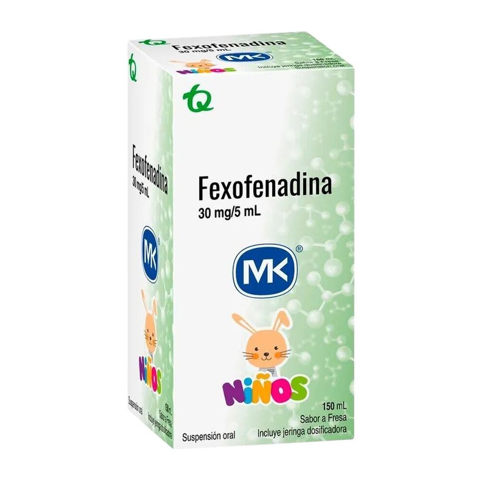 Fexofenadina Suspensión Oral MK 30mg/5ml