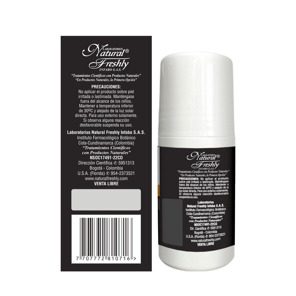 Antitranspirante Roll-On Freshly Sweat Clinical Control Frasco X 50Ml