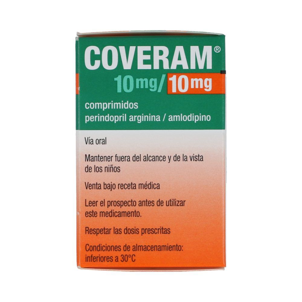 Coveram (10+10)Mg Frasco X 30 Tabletas