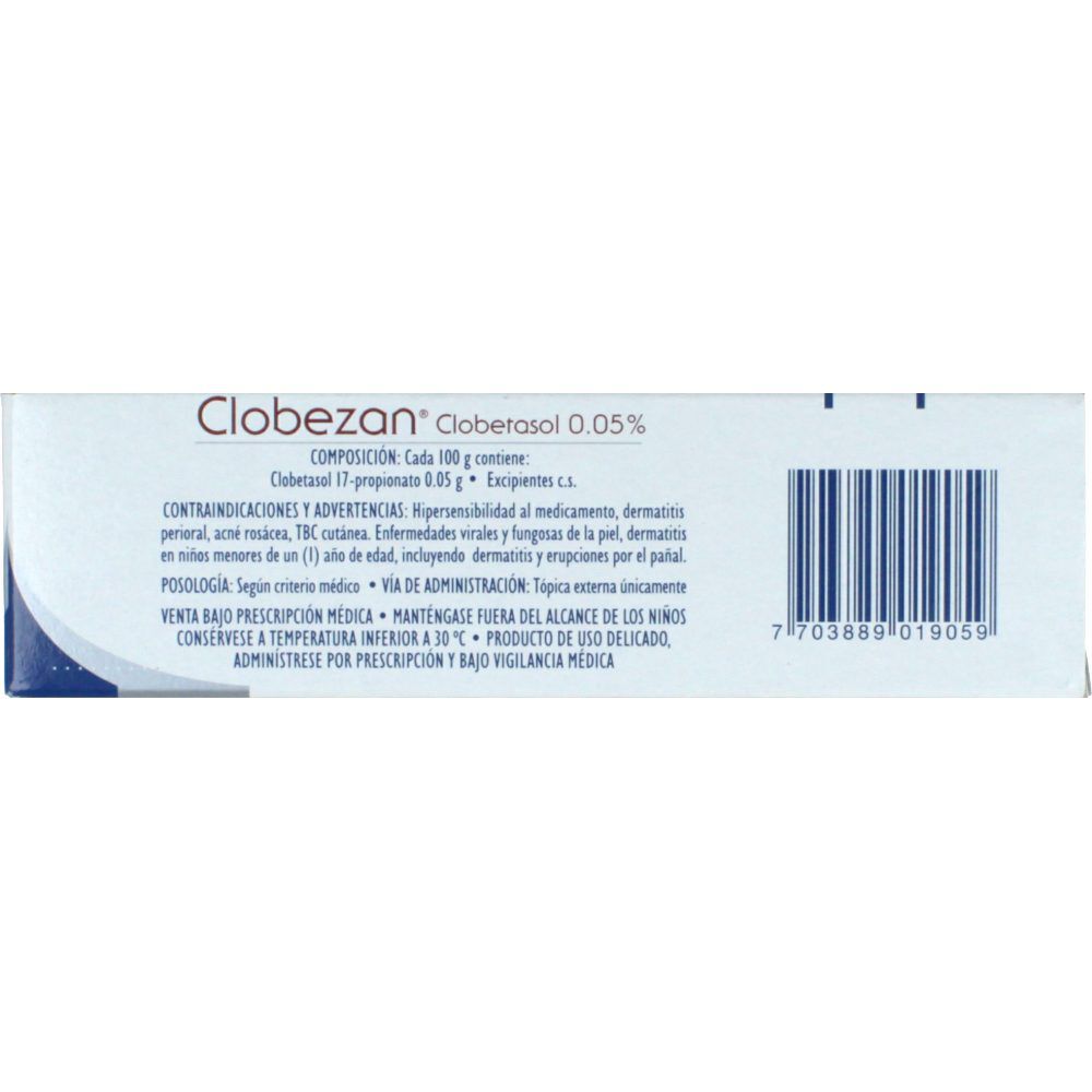Clobezan 0,0005 Crema Tubo X 25 Gr