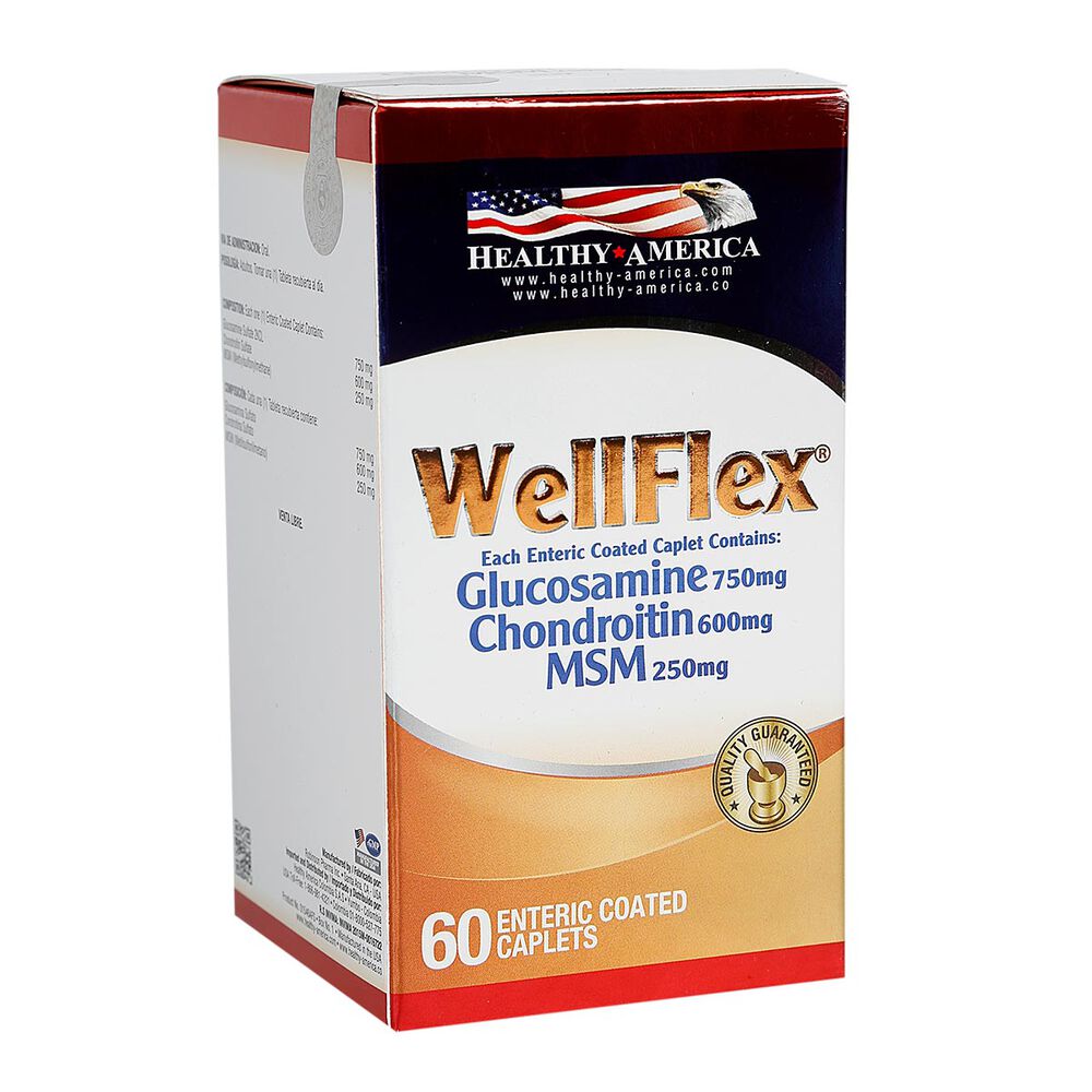 Wellflex 600/750/250 mg · 60 Cápsulas