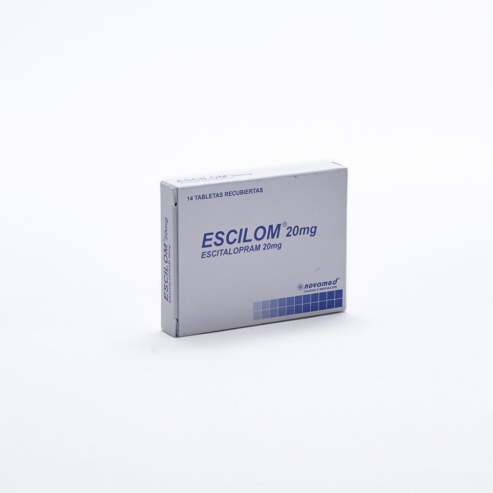 Escilom 20Mg Tabletas Recubiertas Caja X 14