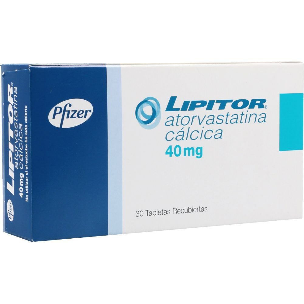 Lipitor Tabletas Recubiertas 40Mg Caja X 30