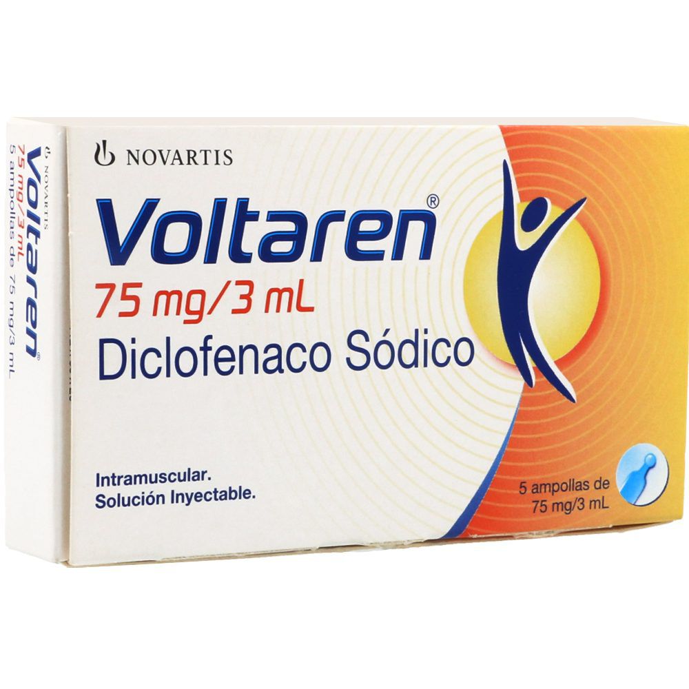 Voltaren Inyectable 75mg/3ml x 1 Ampolla