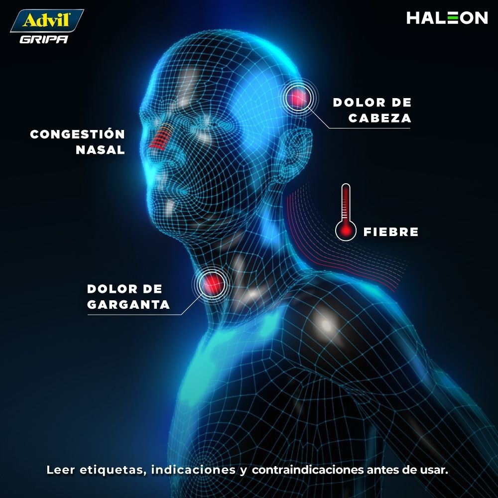 Advil Gripa Cápsulas Líquidas Caja X 10