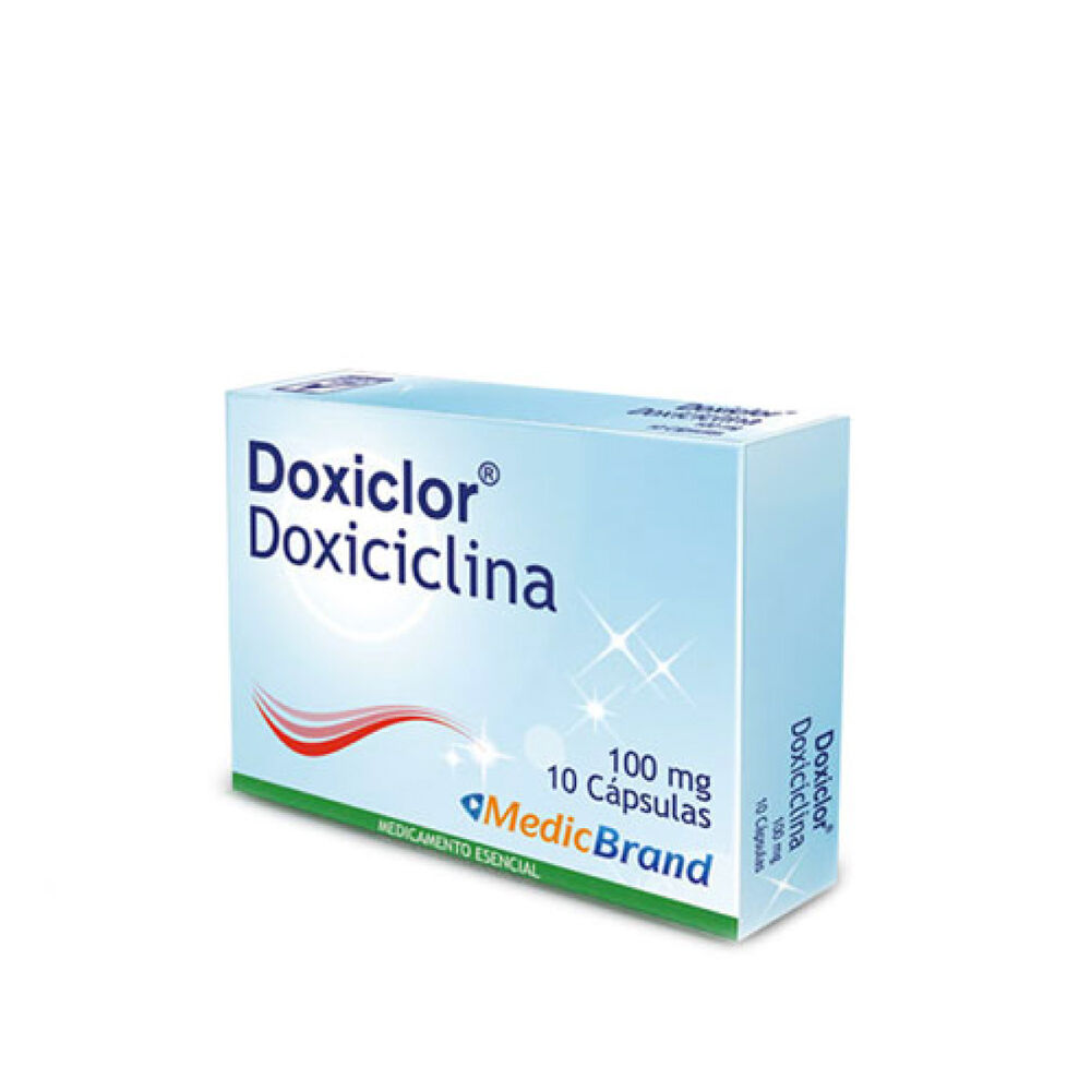 Doxiclor 100Mg Cásulas Caja X 10