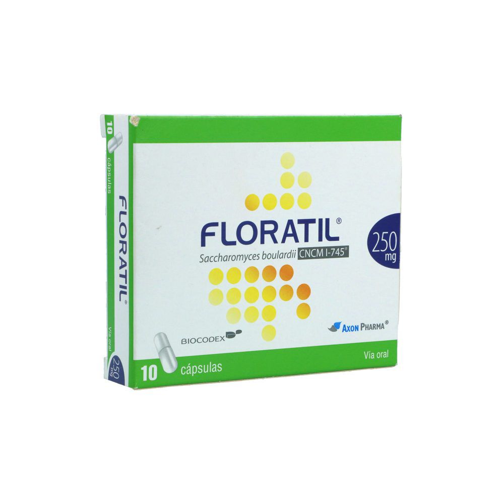 Floratil 250Mg Caja X 10 Cápsulas