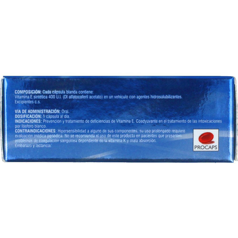 Aquasol E 400Ui Caja X 30 Cápsulas Blandas