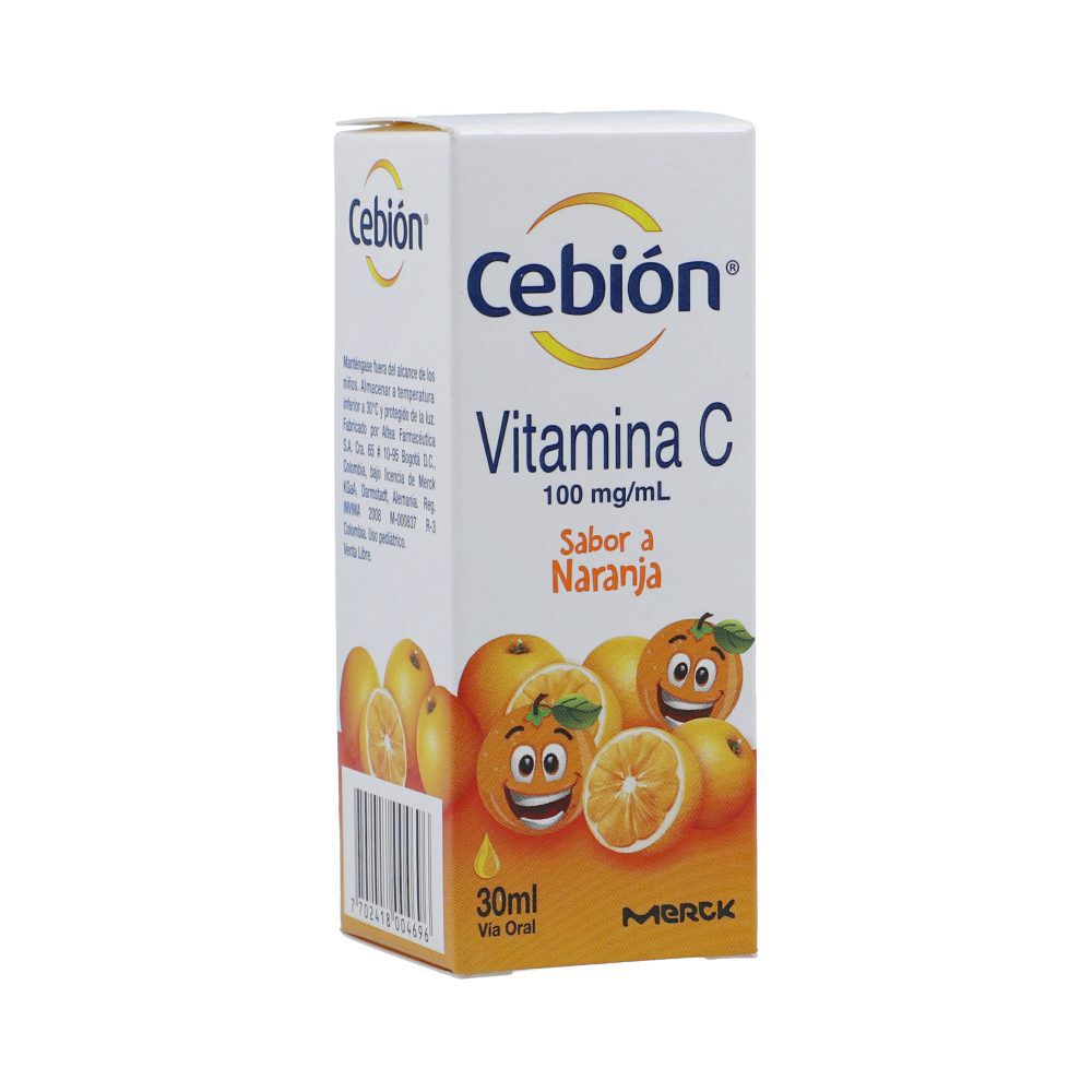 Cebión 100Mg/mL Solución Oral Frasco X 30mL