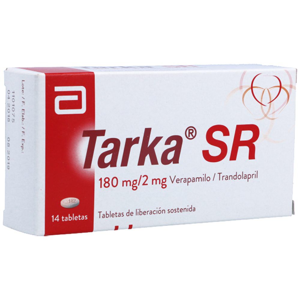 Tarka SR 180mg/2mg