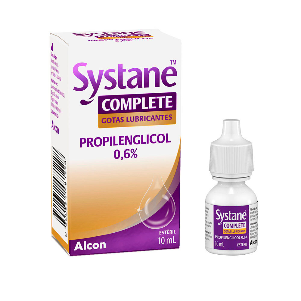 Systane Complete Gotas lubricantes Frasco X 10mL