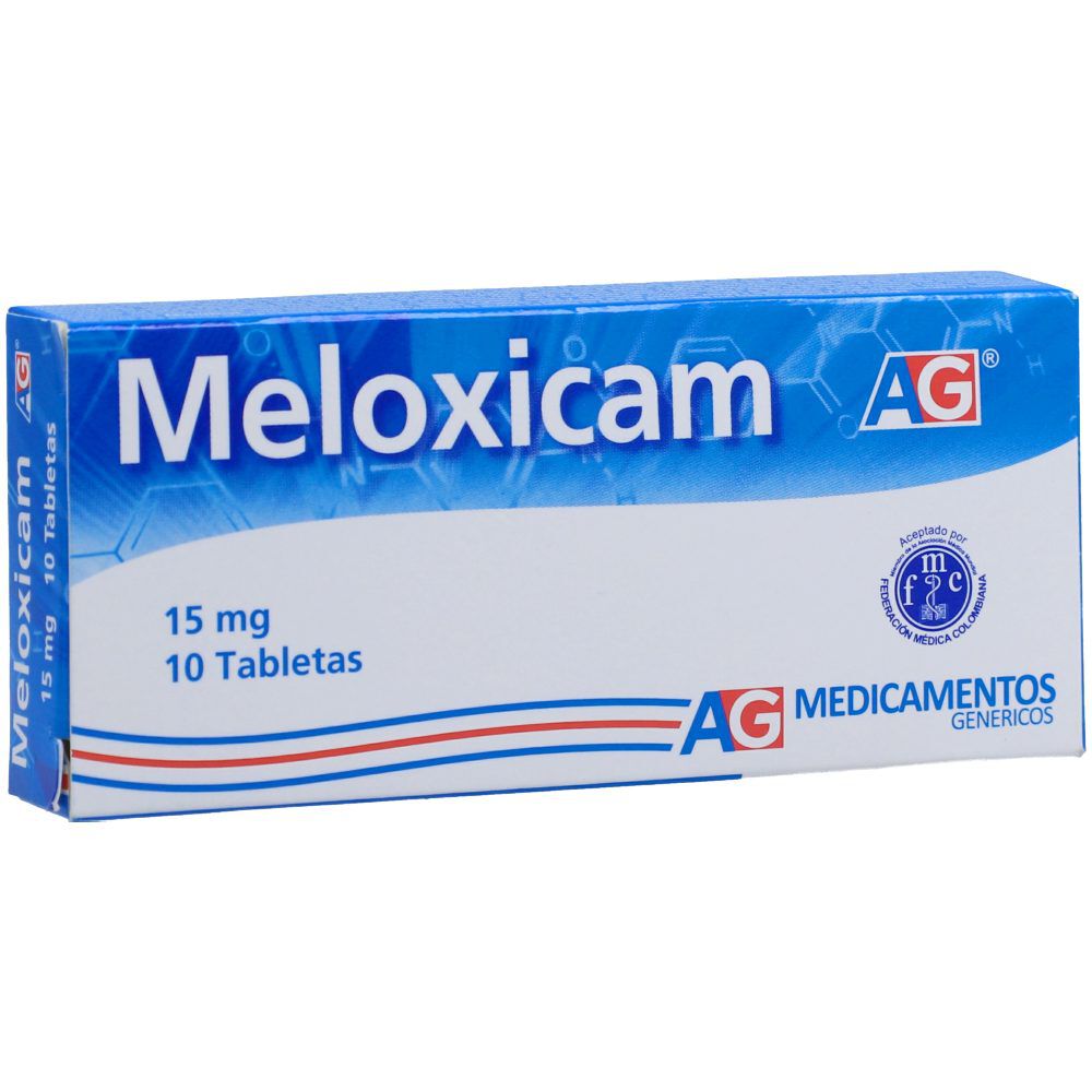 Meloxicam 15Mg Caja X 10 Tabletas