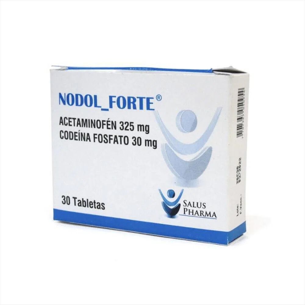 Nodol Forte (325+30)Mg Tabletas Caja X 30