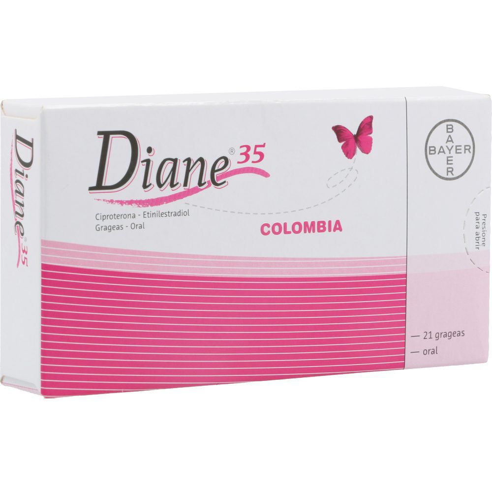 Diane 35 Caja X 21 Grageas