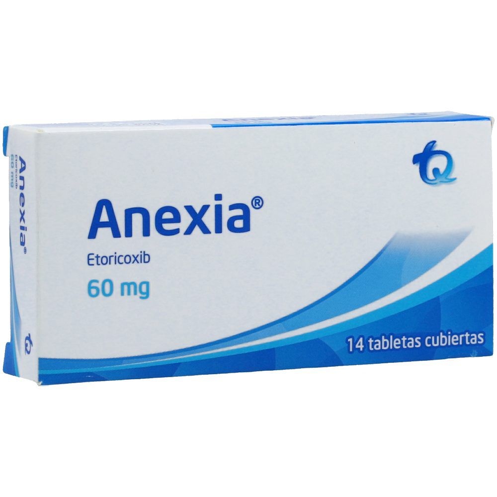 Anexia 60Mg Caja X 14 Tabletas Recubiertas