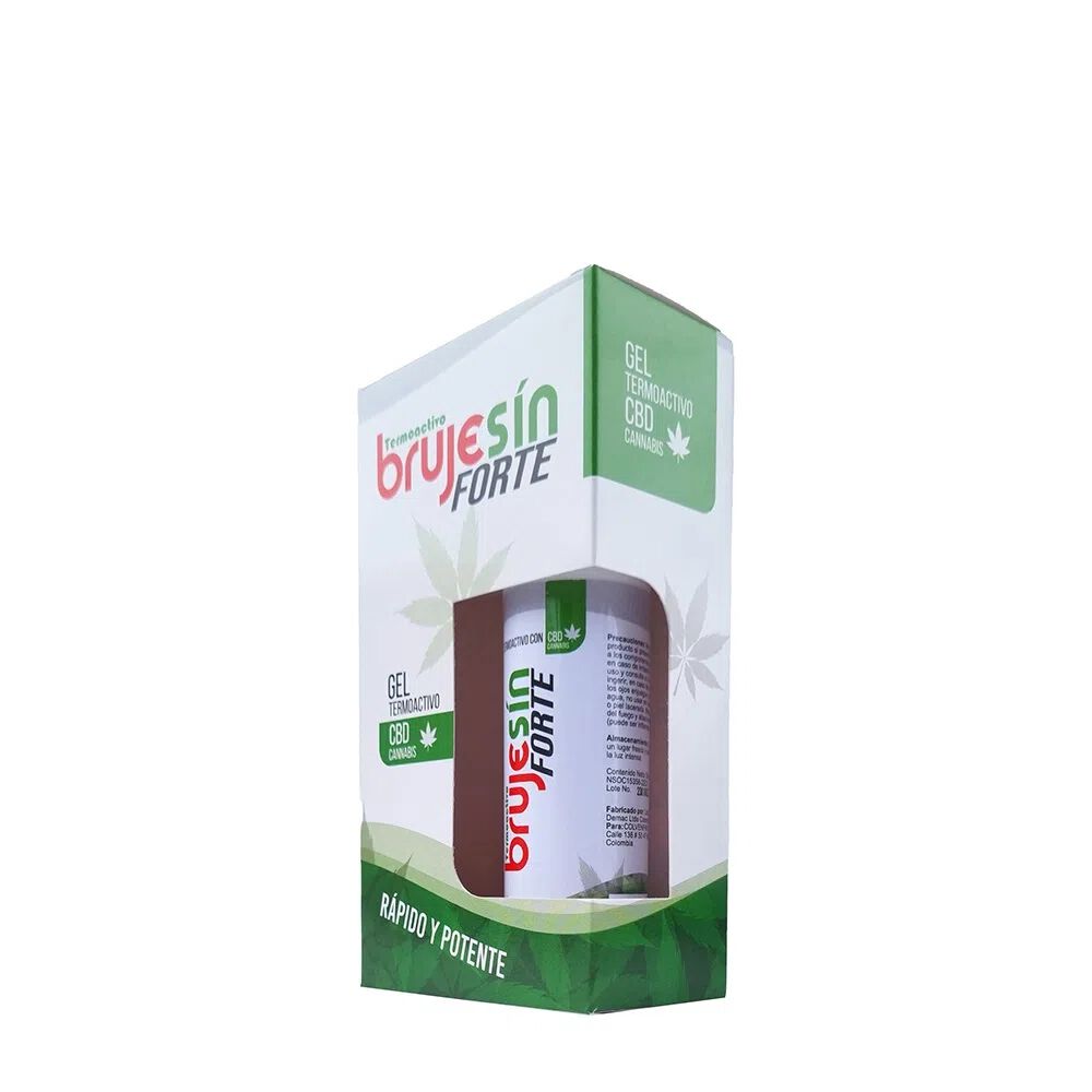 Brujesin Forte Gel Termoactivo Con Cbd Frasco X 50Ml