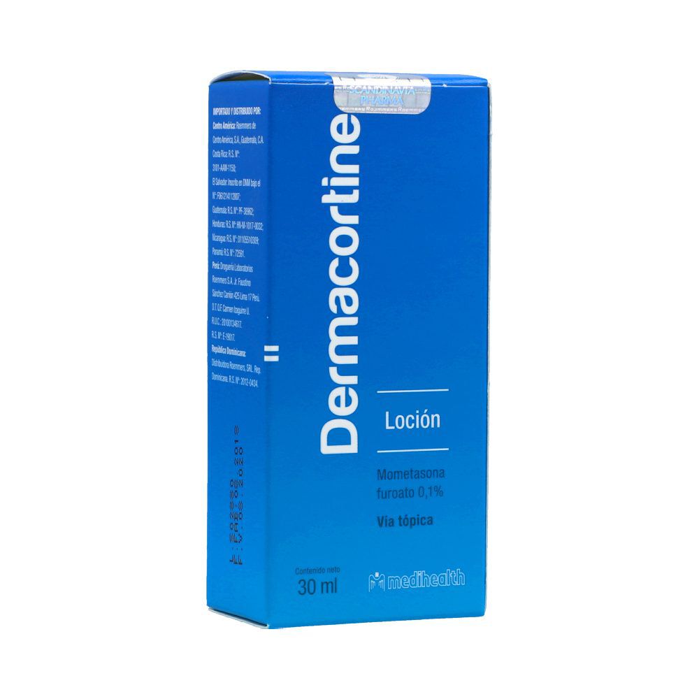 Dermacortine Loción Vía Tópica 0,1% Frasco X 30mL