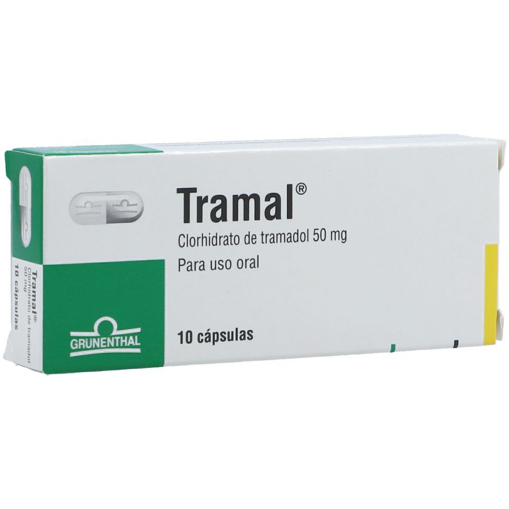 Tramal 50Mg Capsula Caja X 10