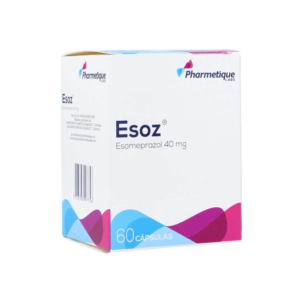 Esoz Cápsulas 40Mg Caja X 60