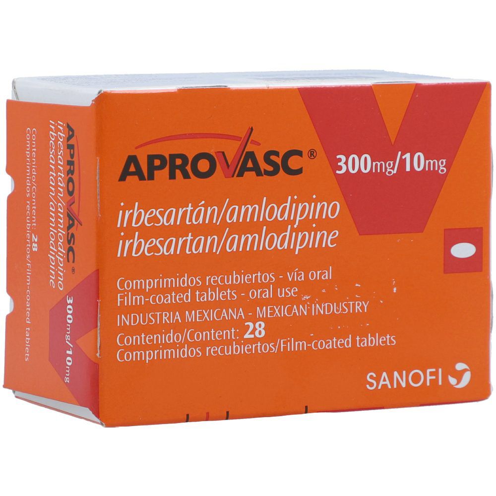 Aprovasc Tabletas Recubiertas 10mg